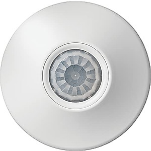 Sensor Switch CMR PDT 9 Contractor Select Ceiling Mount Occupancy Sensor, 12 Foot Radius, White