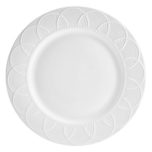 Pfaltzgraff Jules 12 Piece Dinnerware Set, Service for 4 White