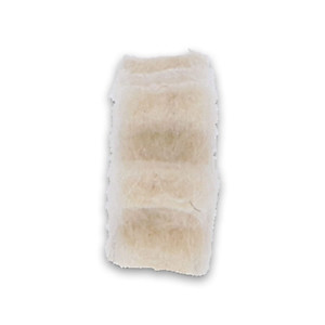 BIRCHWOOD CASEY Star Chamber Durable Versatile Gun Maintenance Scrubbing Cleaning Wool 6 Points Cleaning Pads - Pack of 100,Black