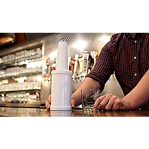 Winco Set of 6 - Flow-N-Stow Fruit Juice & Liquor Bar Pour Bottles 1 Quart (32 oz.)