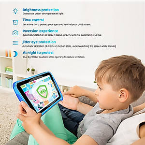 kinstone 7 inch Android 11 Tablets, 2GB RAM+32GB ROM,Long Battery Life,1.5GHz Quad Core Processor,2 MP Dual Camera, WiFi Bluetooth 4.2 (Blue)