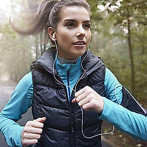 2 Pack Headphone Earphone Earbuds 3.5mm Wired Headphone Noise Isolating Earphones with Built-in Microphon Volume Control Compatible with iPhone 6 Plus SE 5S 4 Pod Pad Samsung Android MP3