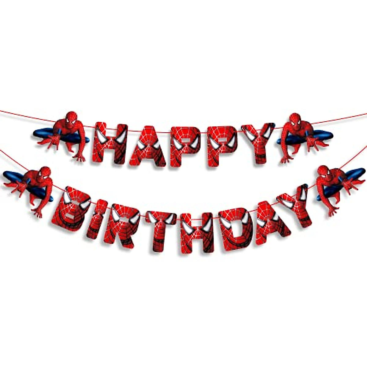 Seyal® Spider Happy Birthday Banner