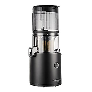 Omega Juicer Easy Clean Slow Masticating Cold Press Vegetable and Fruit Juice Extractor Effortless Series for Batch Juicing with Extra Large Hopper for No-Prep, 68-Ounce Capacity, 150-Watts, Black