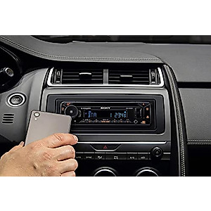 Sony MEX-N5300BT 1-DIN CD Car Stereo & SiriusXM Tuner Bundle. Radio with Bluetooth, AM/FM, Plays FLAC Files, 3 Pre-Amp Outputs, Two Zone Color Illumination. Voice Control for Android, Siri Eyes Free