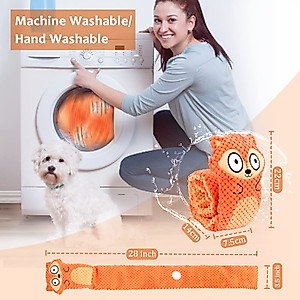 Letsmeet Squeak Dog Toys, Dog Puzzle Toys IQ Training, Dog Snuffle Toys Foraging Instinct Training Puppy Toys with Beautiful Gift Box