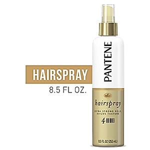 Pantene Hairspray, Non-Aerosol, Extra Strong Hold 3 8.5 fz (Pack of 3)
