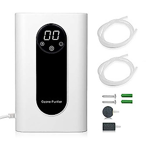 WSTA Portable Ozone Purifier,500mg/h Multipurpose Ozone Machine for Air, Water, Food, Home, Room, Office