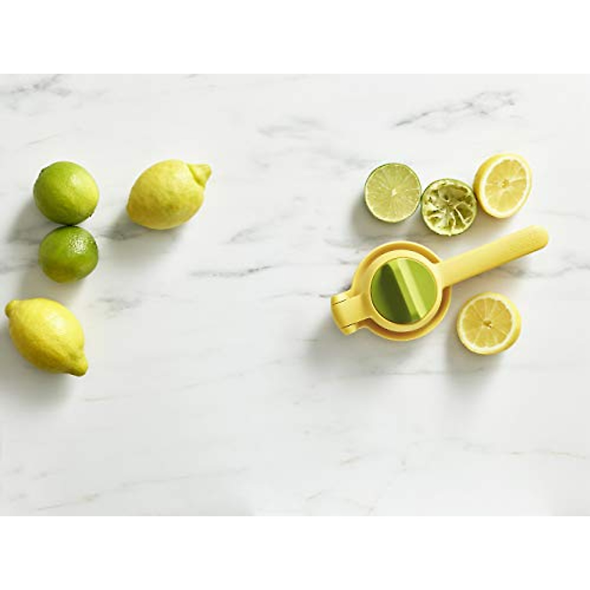 Joseph Joseph JuiceMax Dual-Action Citrus Press, One Size, Yellow