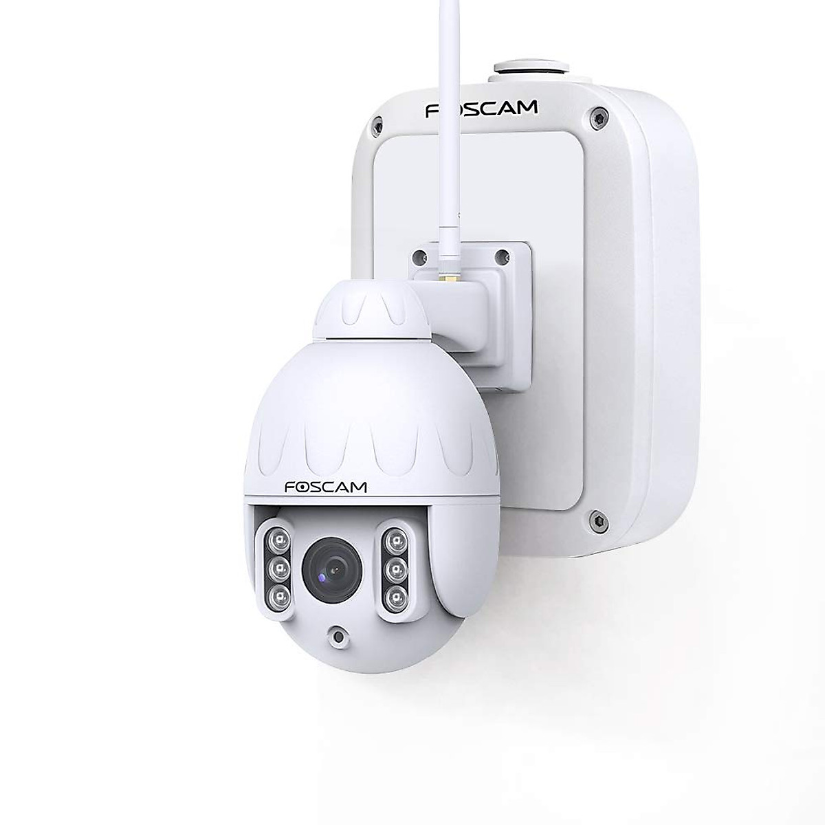 Foscam FAB28H Stainless Steel Waterproof Junction Box for SD4 SD4H HT2 SD2X WiFi IP Surveillance Camera, White