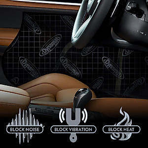 ﻿Dynamat Xtreme Sound Deadening Car Insulation Bulk Pack – Noise Dampening Kit for Floor, Doors, Panels, Hood, Engine or Trunk – Easy Self Adhesive Install – 9 Sheets 18”x32” Each, 36 sq ft total