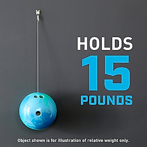 3PH15M-5ES Claw Drywall Picture Hangers & Markers, Holds 15-Lbs, 5-Pk. - Quantity 1