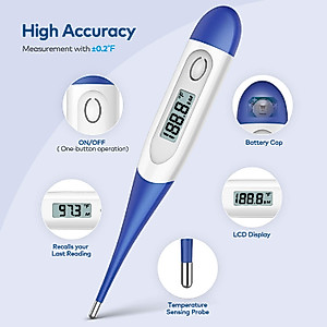 Bundle of 10s Reading Digital Thermometer