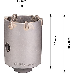 Bosch 2608550077 82 x 50 x 80 mm SDS-Plus-9 Core Cutter for Hex Adapter