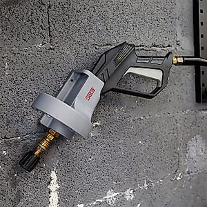 SGCB Car Washer Gun Holder Rack Wall Mount Pro Plastic Hard Chemical Resistant High Pressure Water Gun Hanging Rack Hose Tool Hanger for Garage Wall Workshop