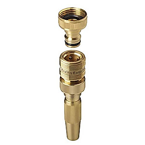GORILLA EASY CONNECT Garden Hose Adjustable Spray Nozzle with Quick Connect