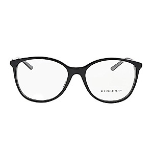 Burberry BE2128 Eyeglass Frames 3001-5216 - Black BE2128-3001-52