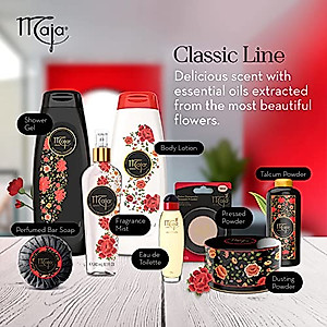 Maja Extreme Moisture Body Lotion, Perfumed Body Lotion for Extra Dry Skin, Assists in Moisturizing Keeping your Skin Hydrated, with Almond Oil and Vitamin E, 2-Pack of 13.5 FL Oz each, 2 Bottles