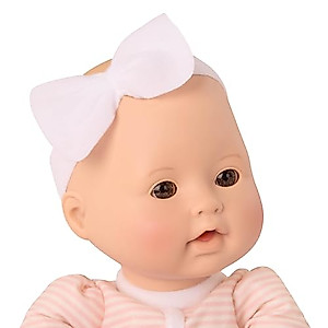 Baby Sweetheart by Battat Bath Time 12-inch Soft-Body Newborn Baby Doll with Easy-to-Read Story Book and Baby Doll Accessories