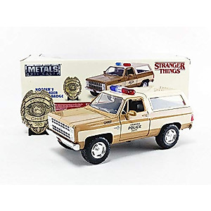 Jada Toys Stranger Things 1980 Die Cast Blazer with Badge Standard, Multi-Colored (JA31111)