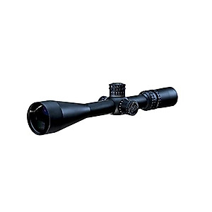 NIGHTFORCE NXS 5.5-22x56mm F2 30mm Tube Precise Black Hunting Gun Scope - ZeroStop Second Focal Plane Long-Range Shooting Scope, Moar - 20 MOA Reticle (C434)