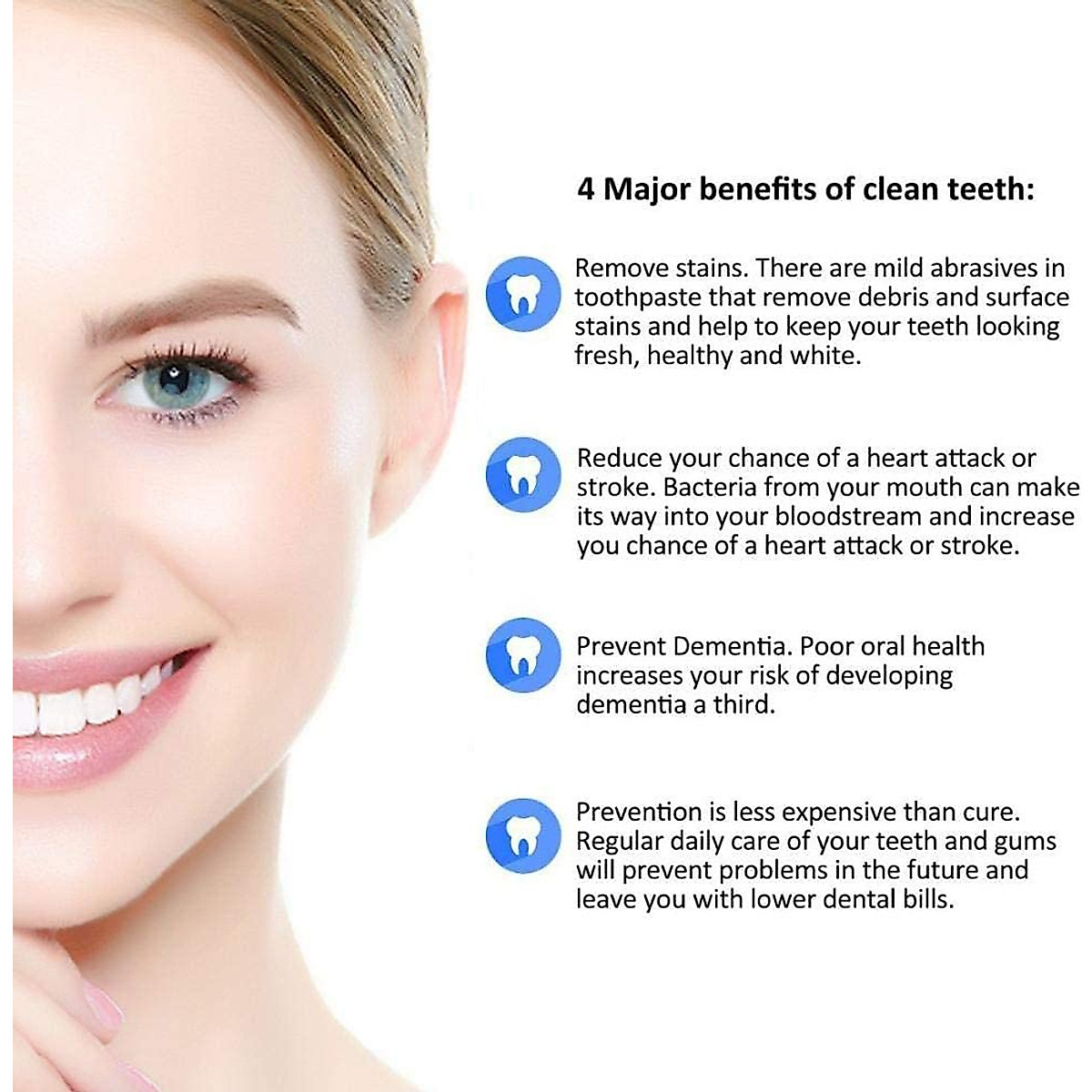 Replacement Toothbrush Heads for Braun, 8 Pack Clean Electric Brush Heads Compatible with Most Electric Toothbrush, Refill for 7000/Pro 1000/9600/ 5000/3000/ 8000 and More.