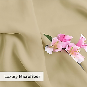 King Pillow Cases Set of 2 - Ultra Soft Hotel Quality Pillowcase Covers - Luxury Comfy Cozy Bedding for Women, Men, Kids & Teens - Machine Washable Pillow Protectors - 2 Pieces Set - King Size Cream