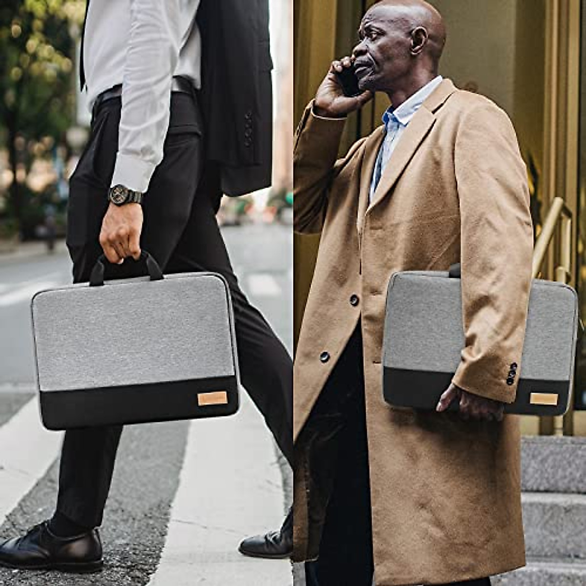 Bagasin Laptop Sleeve Case, 15 15.6 16 inch TSA Laptop Sleeve Water Resistant with 4-Layer Protection, Computer Carrying Bag Compatible with MacBook, HP, Dell, Lenovo, Asus Notebook