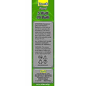 TetraPond Replacement Bulb for UV Clarifier, 5-Watt
