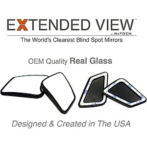 NXTGEN Extended View Mirrors - Compatible with 2020-Present Toyota Supra | MKV Supra Blind Spot Mirrors