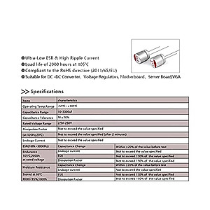 10PCS Solid Capacitor Motherboard Graphics Card,100V10uF 6.3x9