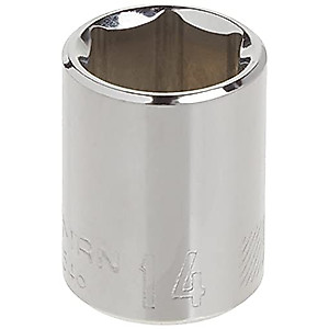 CRAFTSMAN Shallow Socket, Metric, 3/8-Inch Drive, 14mm, 6-Point (CMMT43546)