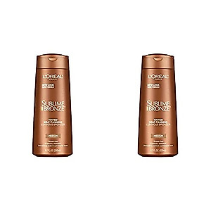 L'Oréal Paris Sublime Bronze Luminous Bronzer Self-Tanning Lotion, 6.7 oz. (Pack of 2)