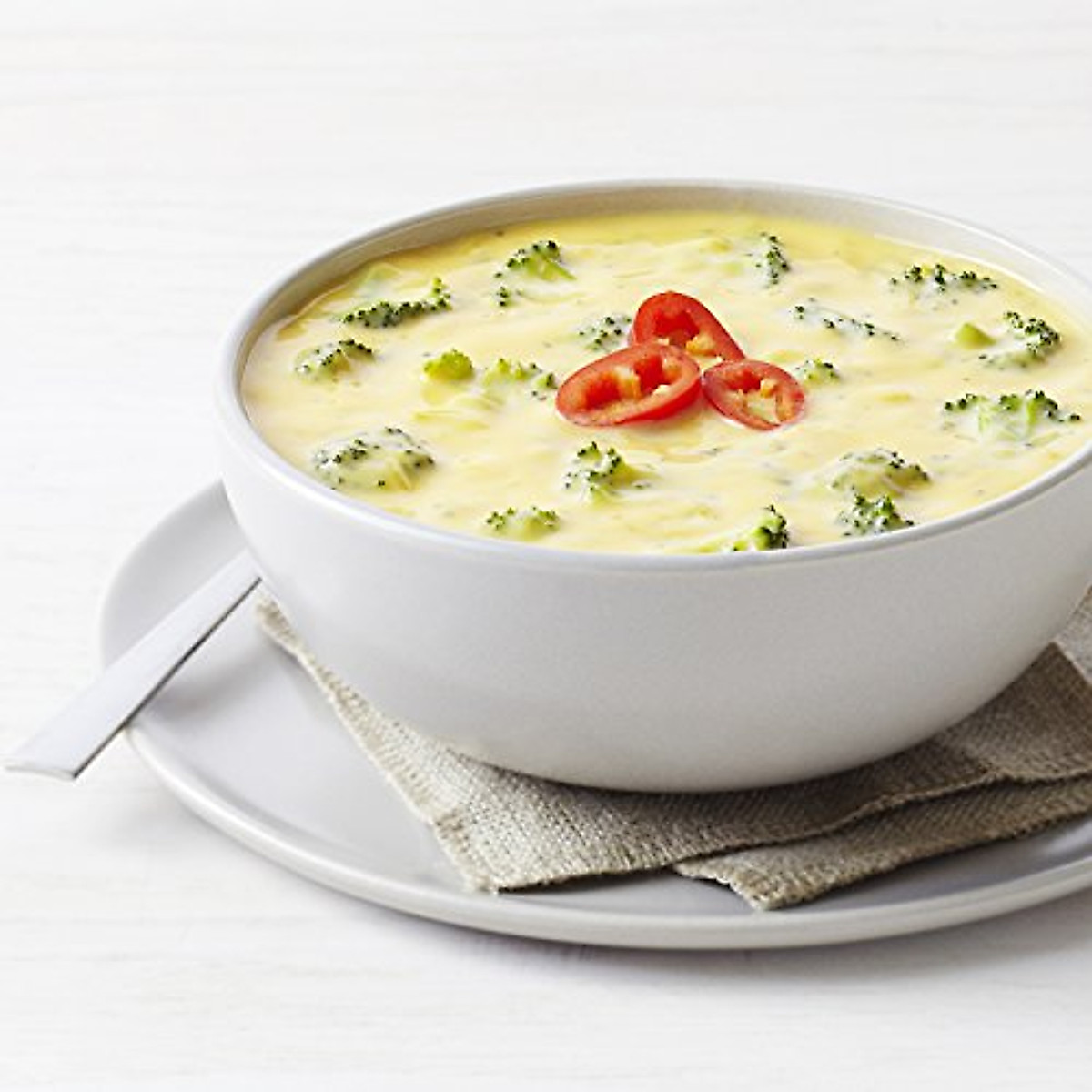 Augason Farms Cheesy Broccoli Soup Mix Can, 54 oz