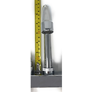 4" Faucet Bathroom Bar Utility Sink Plastic Chromed, 2 ADA Push Handles [PRO-3735P] - Grifo de Plastico de Calidad para baño o cocina