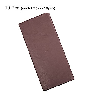 MECCANIXITY 10 Sheets Large Gift Wrap Tissue Paper Pastel Bulk Brown 20 x 26 inch for Gift Bags Wrapping, Wedding, Party, Favor Decor, DIY Crafts