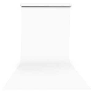 Yizhily Seamless Photography Photo Backdrop Background Paper for Photoshoot, Arctic White, 53''x16.5'