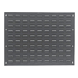 Quantum Storage Systems, QLP-2721, Louvered Panel, 27-3/4" X 1/4" X 21",Gray