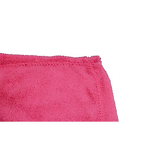 FOHOG Collection Fleece Blanket Hot Pink Red Small Plush Throw Blankets for Couch Flannel Soft Lightweight Microfiber Travel 50" X 60" (Hot Pink)
