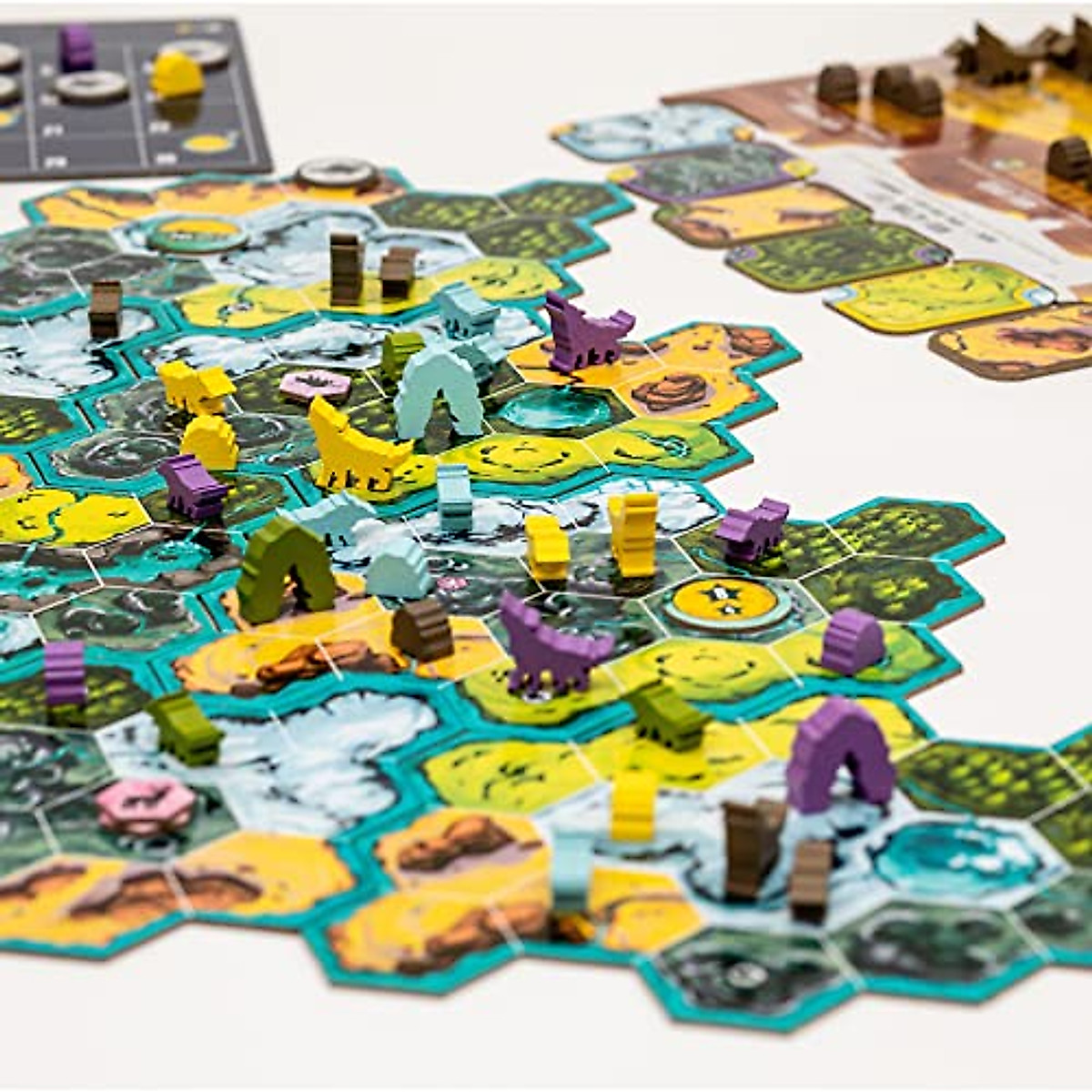 The Wolves Board Game | Wolf Themed Survival Strategy Game | Highly Interactive Family Game for Kids and Adults | Ages 14+ | 2-5 Players | Avg. Playtime 75 Minutes | Made by Pandasaurus Games