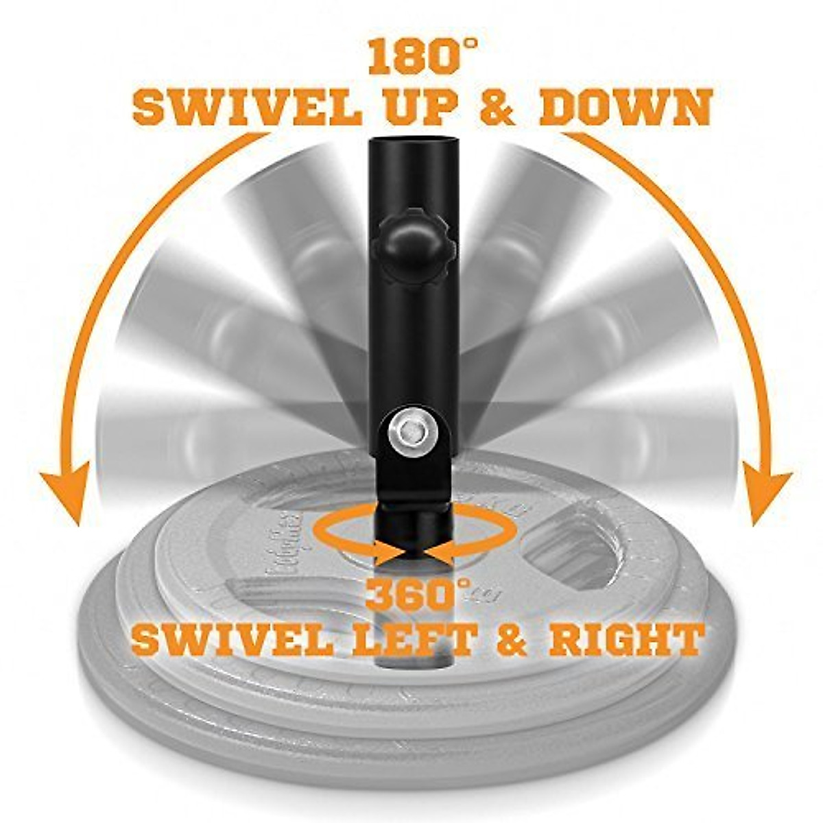 EVERSTRONG Elite Heavy Duty T-Bar Row Olympic Bars - Landmine Attachment for Barbell Workouts - Robust Steel Base for Home and Gym Fitness - Designed for 2-inch Olympic Barbell