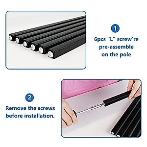 Towel Racks for Bathroom, Upgrade 3 Tier Stainless Steel Freestanding Towel Rack Stand for Bath Hand Towel, Next to Tub or Floor Shower Drying Holder, Blanket Rack, Chrome & Black, ALHAKIN