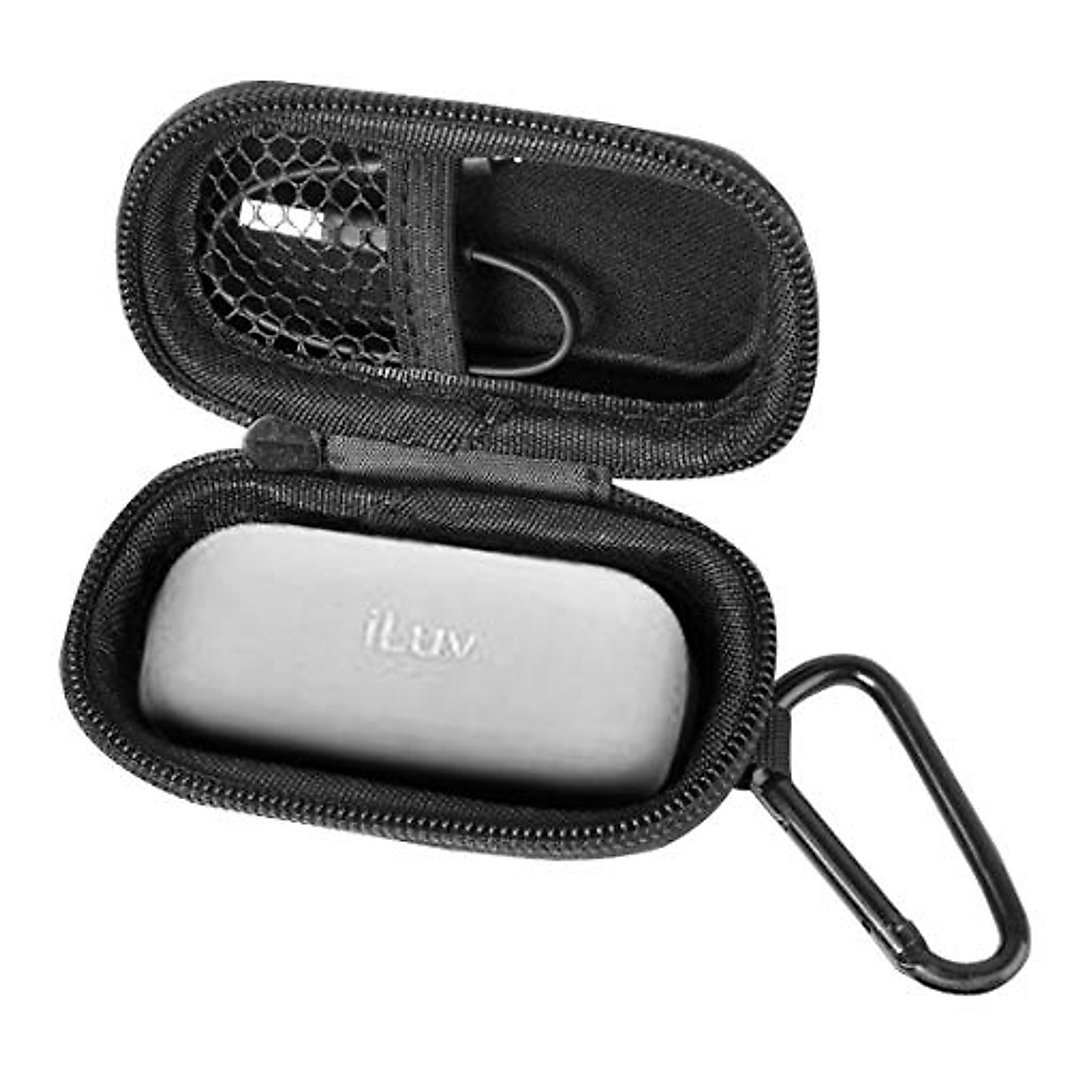 FitSand Hard Case Compatible for iLuv TB100 Rose Gold True Earbuds