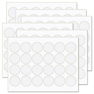 Wildflower Wishes Birthday Seals - Set of 24 Envelope Seals, 1 1/2 Inch Diameter