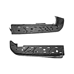 MBI AUTO - Primered Steel, Left & Right Rear Bumper Ends (2 Piece Set) for 2015-2020 Ford F150 Pickup 15-20, FO1102382