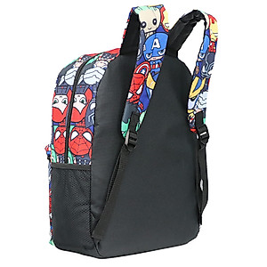 Marvel Kawaii Avengers Superheroes Boy's 16 Inch Lightweight Backpack (Superheroes Kawaii)