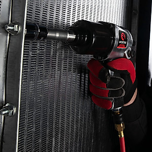 INTERTOOL Air Impact Wrench, 1/2-Inch Square Drive, 3” Extended Anvil, Truck & Car Tires, Auto & Construction Repair PT08-1103