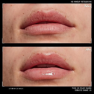 NYX PROFESSIONAL MAKEUP This Is Milky Gloss, Lip Gloss with 12 Hour Hydration, Vegan - Coquito Shake (Milky Clear)