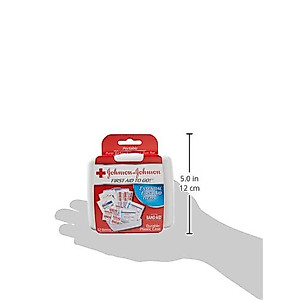 JOHNSON & JOHNSON First Aid to Go Kit 12 Items 1 Each (Pack of 2)