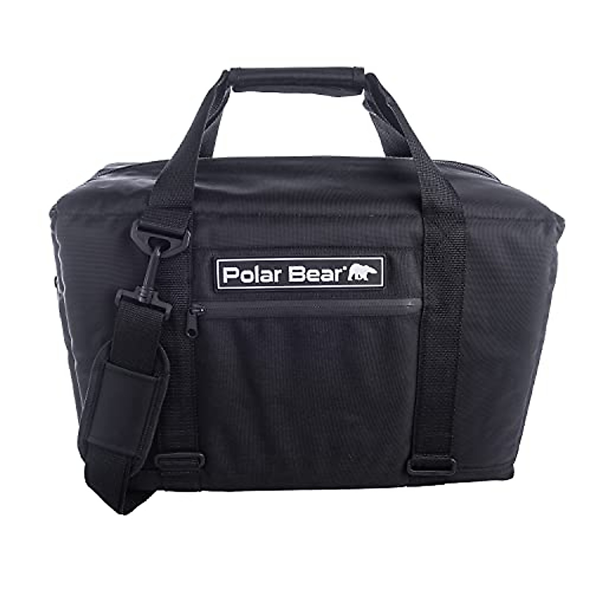 Polar Bear Coolers 24 Pack Original Nylon Soft Cooler Bag Insulated Leak Proof Beach Cooler Bag, Ice Cooler Bag for Travel | Heavy Duty Bag Cooler, Portable Cooler Bag | Sweat Proof